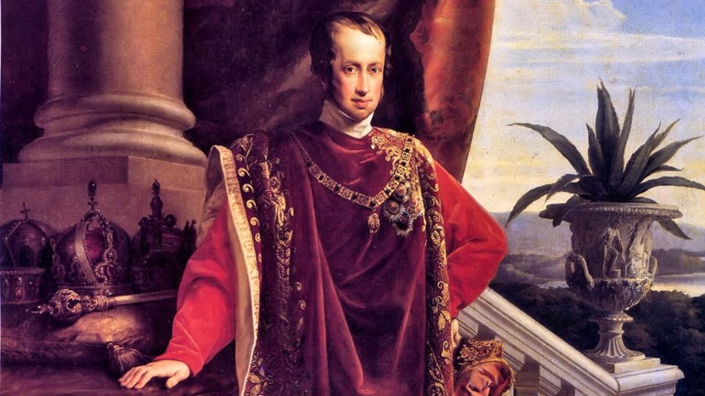 Poslední korunovace v Česku: Ferdinand V. Dobrotivý si trůnu moc neužil