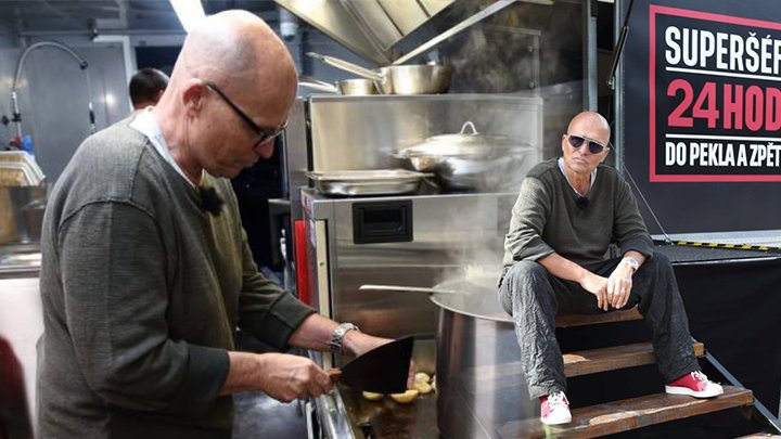 FOTO: Zdeněk Pohlreich v novém pořadu.