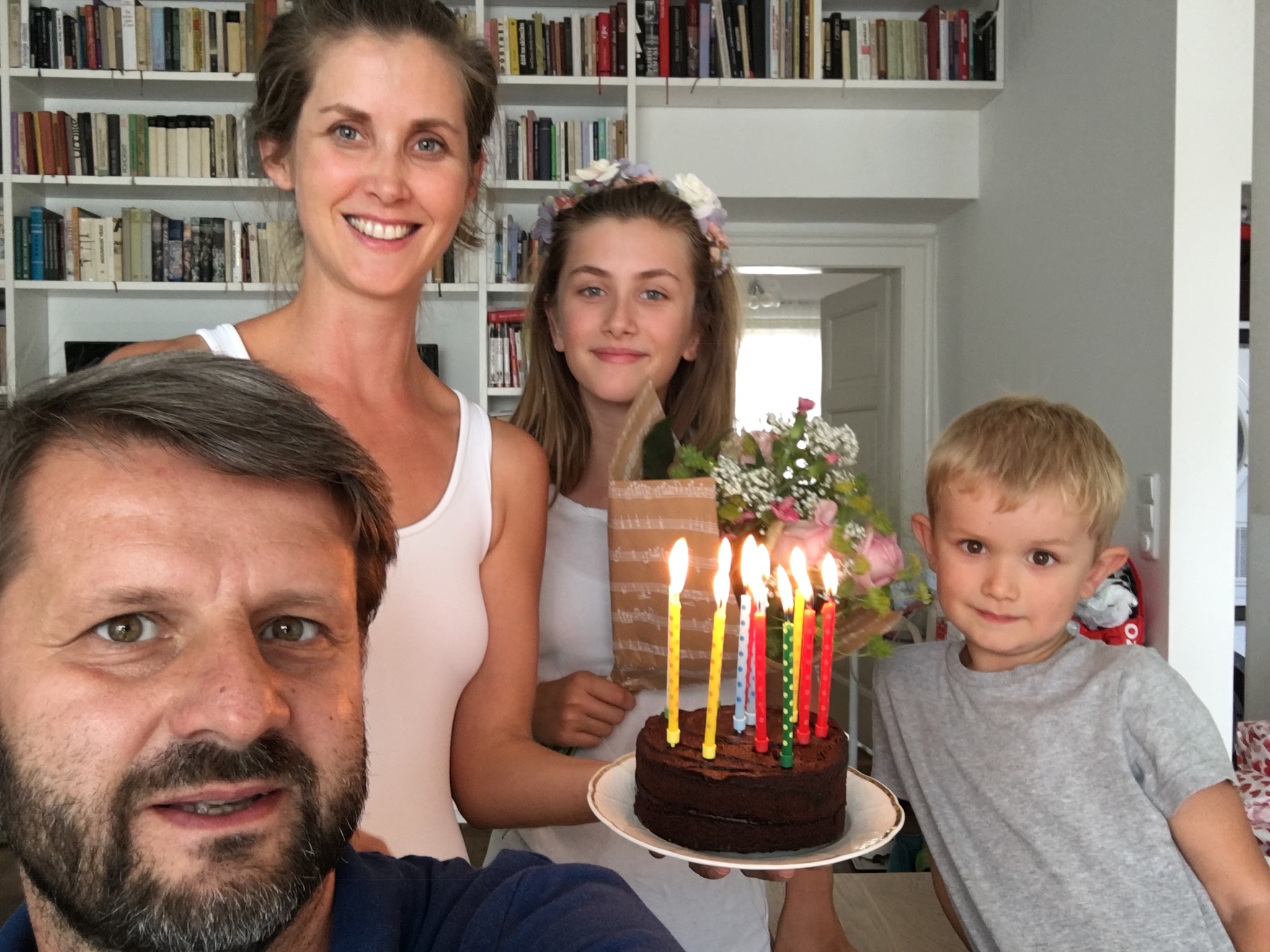 FOTO: Dcera Justýna, syn Theodor a rodiče Jana Bernášková a Rudolf ...