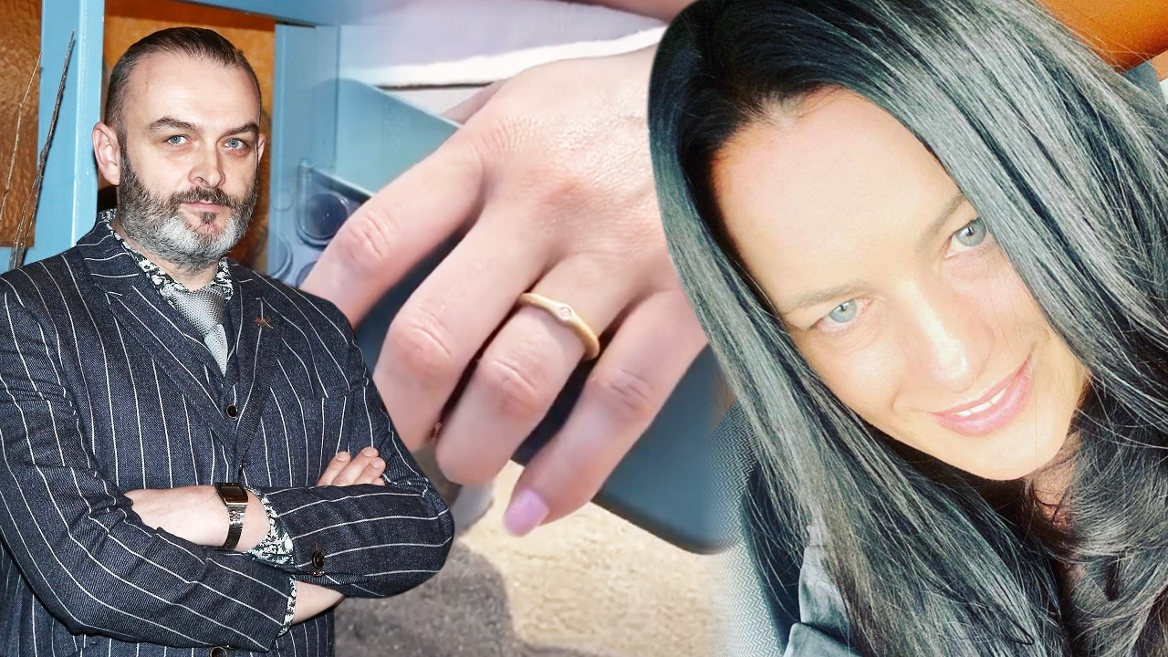 FOTO: René Decastelo dal Evě Korniové Jung zajímavý prsten.