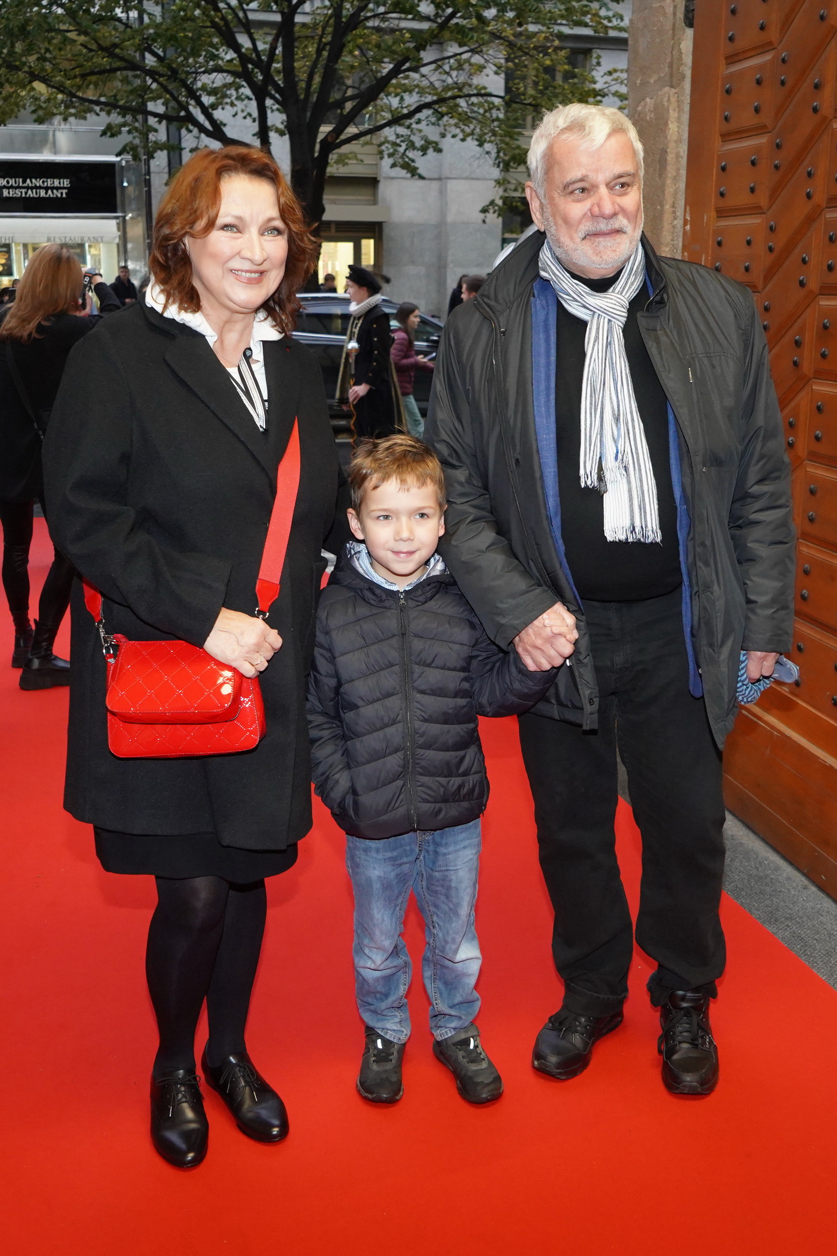 FOTO: Zlata Adamovská, Petr Štěpánek a jejich vnuk Viktor.