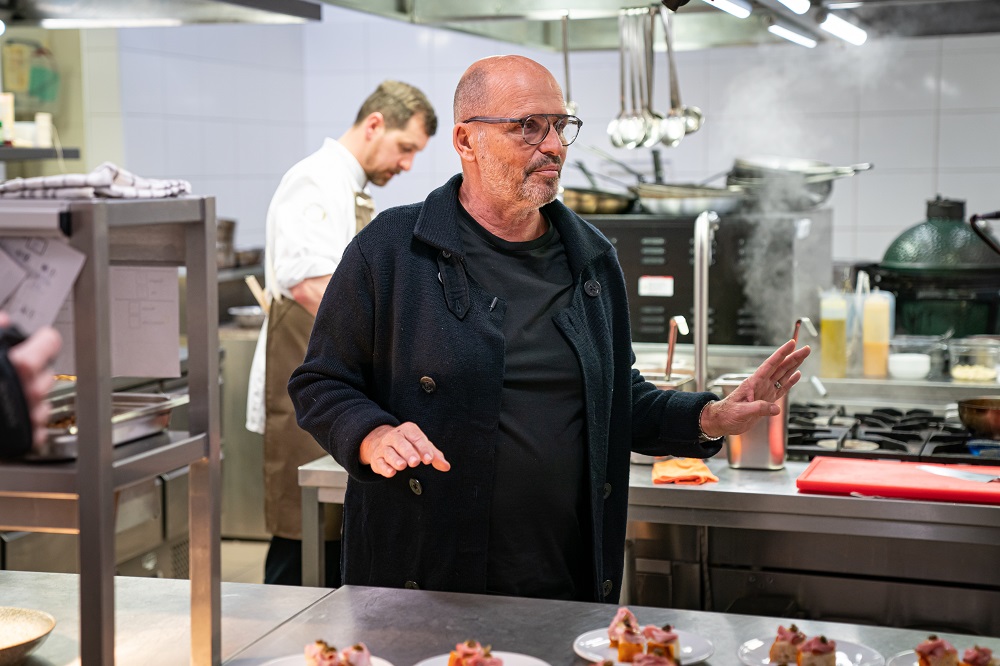 FOTO: Šéfkuchař Zdeněk Pohlreich v restauraci Di Nuovo.