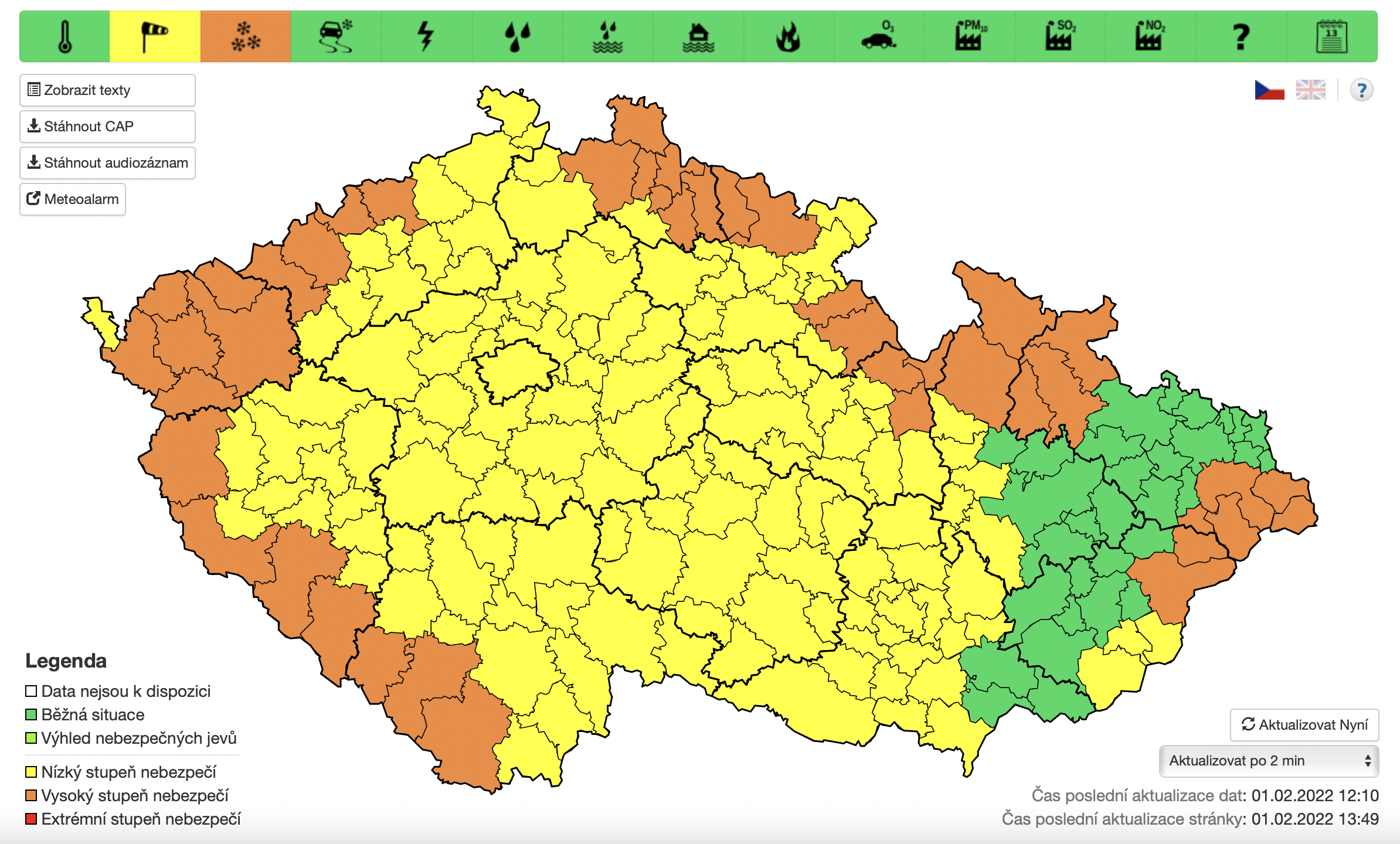 FOTO: Situace v České republice. – eXtra.cz