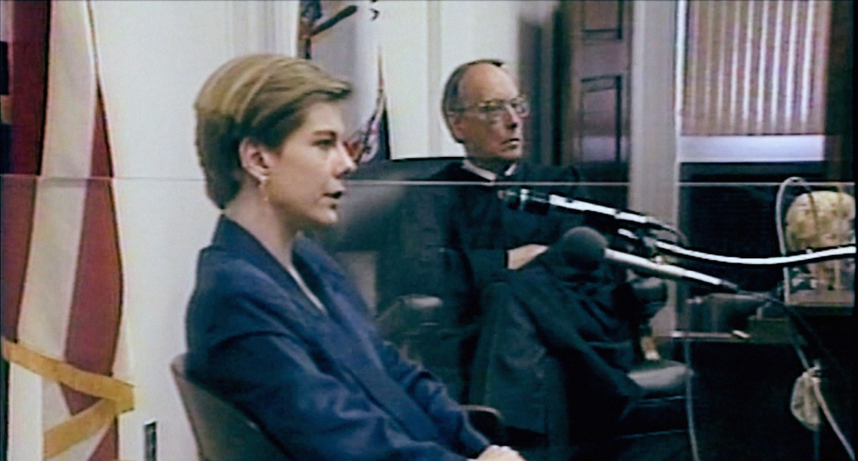 FOTO: Elizabeth Haysom během výpovědi.