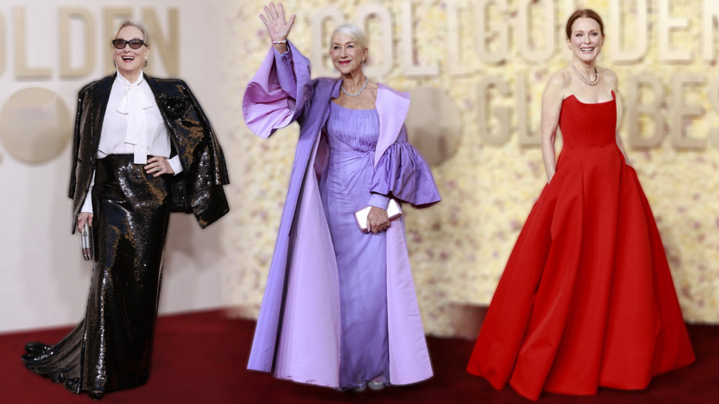 Zlaté glóby 2024: Meryl Streep ve flitrech a Julianne Moore v rudé ...